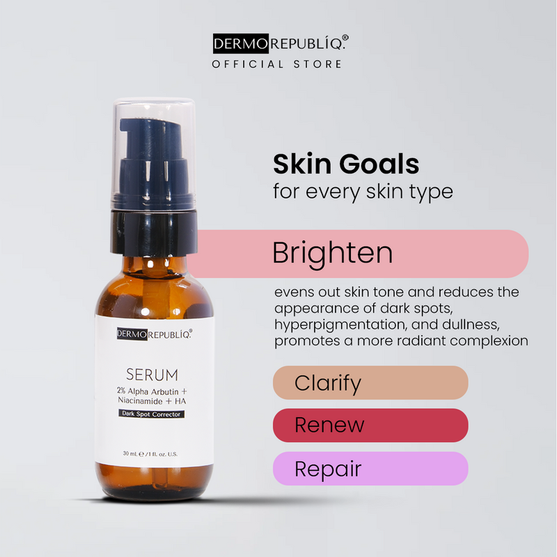 Dermorepubliq 2% Alpha Arbutin + Niacinamide + HA Dark Spot Corrector