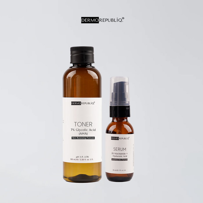 Dermorepubliq Duos - Exfoliation (5% Niacinamide + Glycolic Acid)